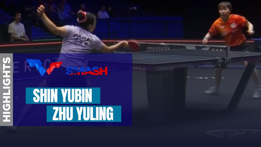 Shin Yubin vs Zhu Yuling - American WTT Smash | MyTV