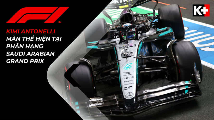 Kimi Antonelli - Màn Thể Hiện Tại Chặng Phân Hạng (saudi Arabian Gp ...